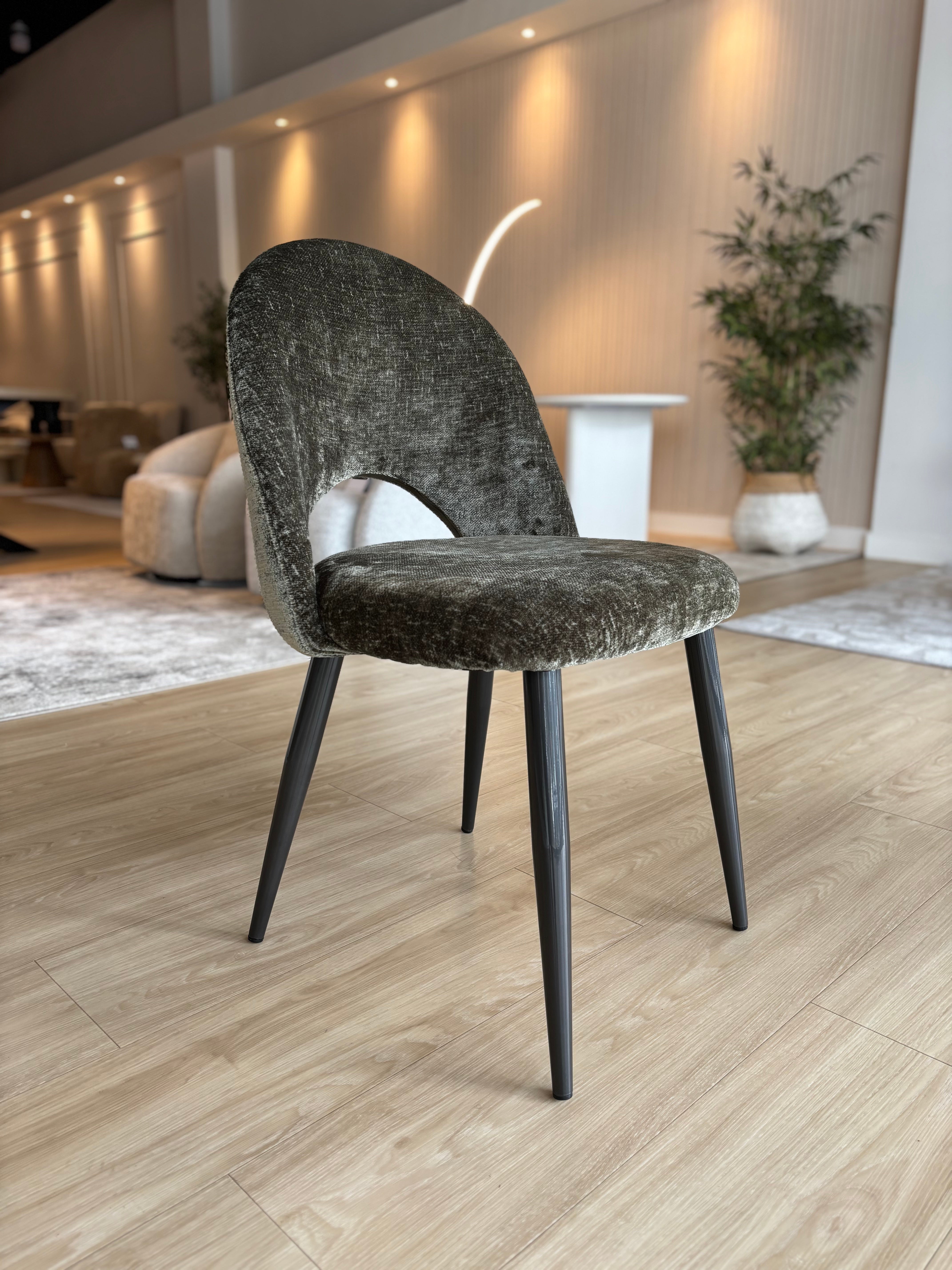 MAYA - Tela Verde - Base Titanium Black – Hogar Chic